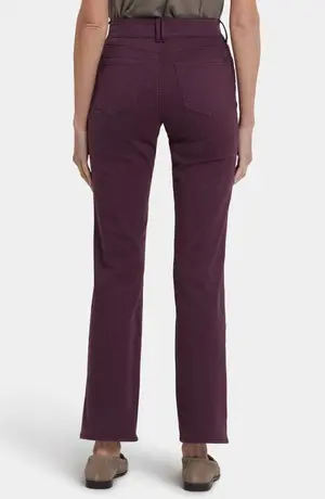 NYDJ Marilyn High Waist Straight Leg Jeans - Fig