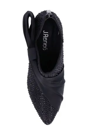 J. Reneé Elettra Pointed Toe Bootie - Black