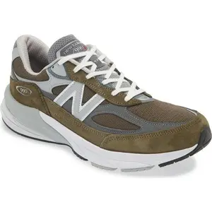 NEW BALANCE Made In Usa 990v6 Sneaker - Olive/grey