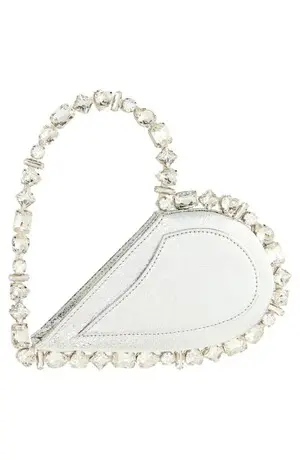L’ALINGI Love Crystal Top Handle Bag