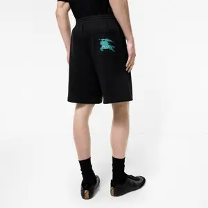 Burberry Logo Cotton Shorts