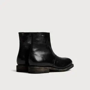 Our Legacy Engine Boot - Deep Black Leather