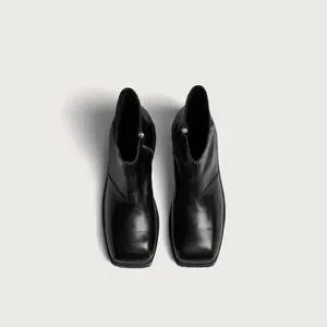 Our Legacy Engine Boot - Deep Black Leather