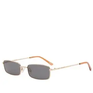 DMY STUDIOS Olsen Rectangle Sunglasses - Dark Grey