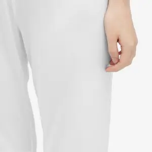 Donni. Baby Rib Scallop Pant - Powder