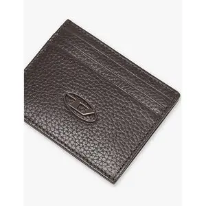 DIESEL® Logo-badge Leather Cardholder