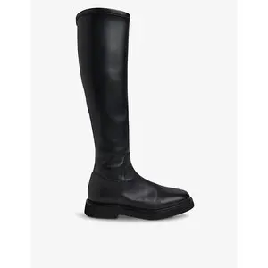 Whistles Knee-high Stretch Leather-blend Boots