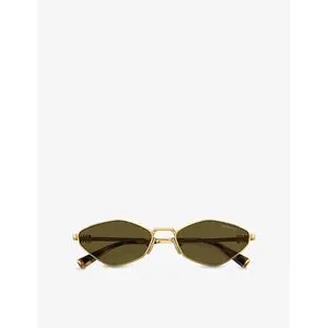 Miu Miu Mu 56zs Irregular Sunglasses