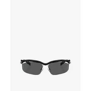 Prada Pr A25s Cat-eye Sunglasses - Black