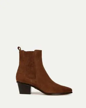 Veronica Beard Alina Suede Bootie