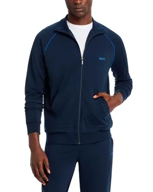 Hugo Boss Mix & Match Cotton Blend Full Zip Jacket