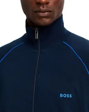 Hugo Boss Mix & Match Cotton Blend Full Zip Jacket