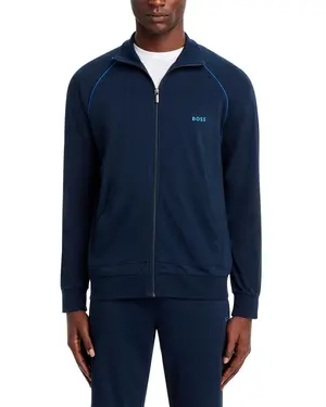 Hugo Boss Mix & Match Cotton Blend Full Zip Jacket
