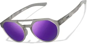 Zenni Sporty Aviator Eyeglasses - Gray