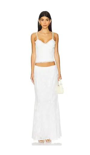 RUNAWAY THE LABEL Larina Top - White