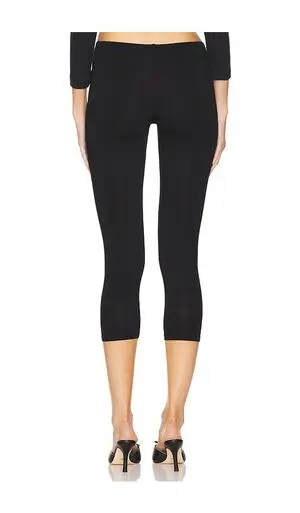 Only Hearts Crop Leggings - Black