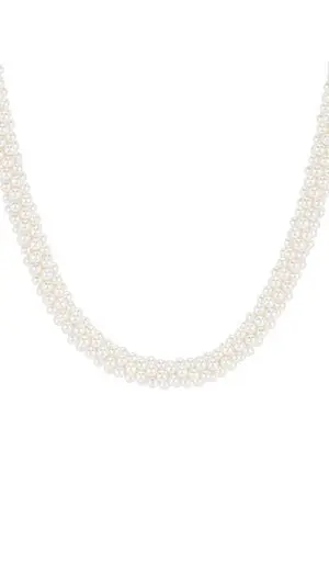 Shashi Ballet Necklace In Ivory
