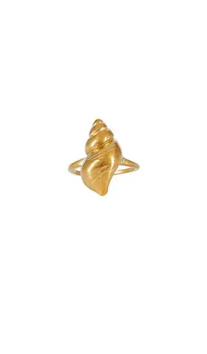 CASA CLARA Conch Shell Ring - Gold
