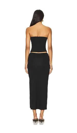 ALL THE WAYS Natalie Skirt Set - Black