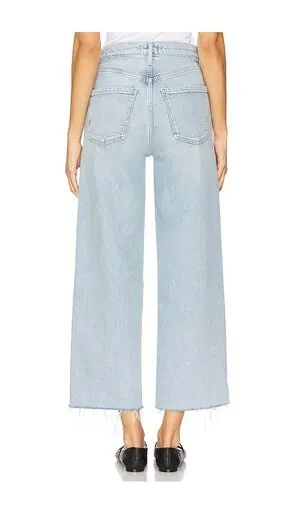 AGOLDE Ren High Rise Wide Leg Jeans - Beam