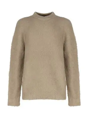 Acne Studios Fine Knit Pullover - Beige