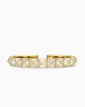 David Yurman Pyramid Cuff Bracelet - Mother Of Pearl