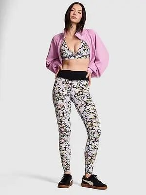 Pink Relay Leggings - Floral