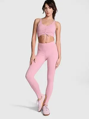 Pink Logo Leggings