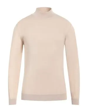 DANIELE FIESOLI Merino Wool Turtleneck - Beige