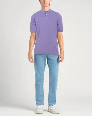 Alpha Studio Polo Shirt - Purple