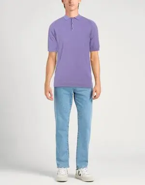 Alpha Studio Polo Shirt - Purple