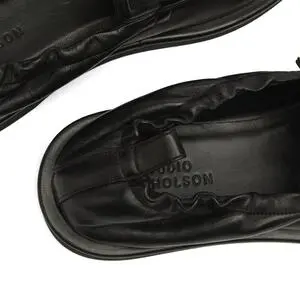 Studio Nicholson Elastic Back Donovan Loafer - Black