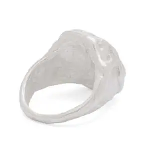 SIMUERO Lago Ring - Silver/aquamarine