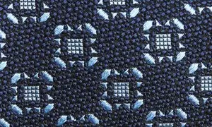 Zegna Geo Silk Neck Tie
