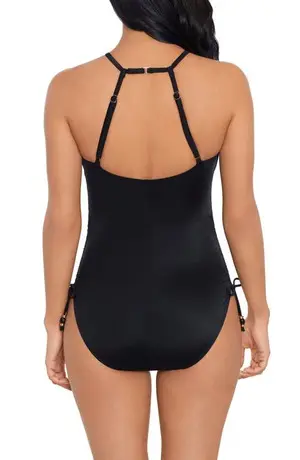 Magicsuit Marley Sachi Ruched Strappy One-piece Swimsuit - Black