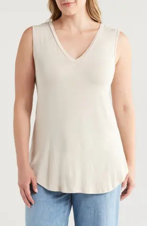 24seven Comfort Apparel Stretch Camis Tanks For Women