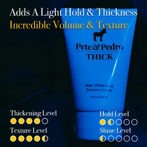 PETE & PEDRO Thick Hair Thickening & Light-hold Styling Cream