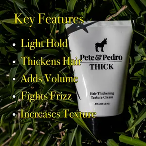 PETE & PEDRO Thick Hair Thickening & Light-hold Styling Cream