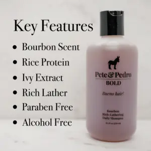 PETE & PEDRO Bold Bourbon Shampoo