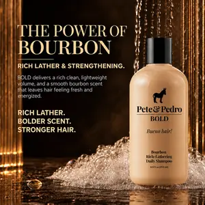 PETE & PEDRO Bold Bourbon Shampoo