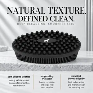 PETE & PEDRO Bath & Body Massaging Scrub Brush