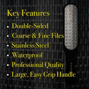 PETE & PEDRO Double-sided Foot File - None