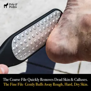 PETE & PEDRO Double-sided Foot File - None