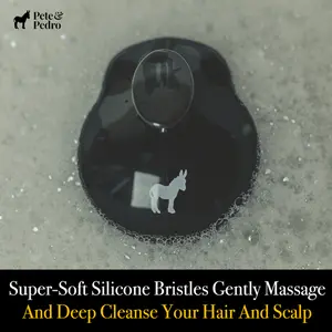PETE & PEDRO Scalp Massager Shampoo Hair Brush - None