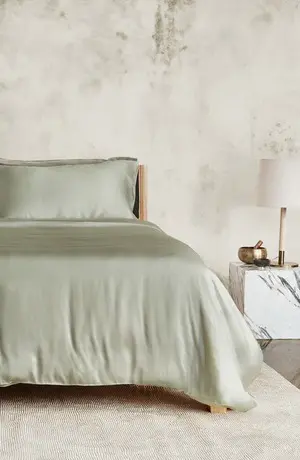 ETTITUDE Luxe Sateen+ Duvet Cover - Fern