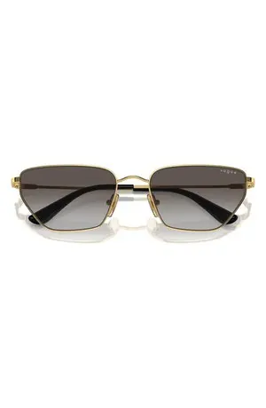 VOGUE 56mm Irregular Sunglasses