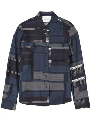 Closed Graphic-print Long-sleeve Shirt