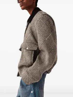 Stella McCartney Corduroy-collar Tweed Jacket