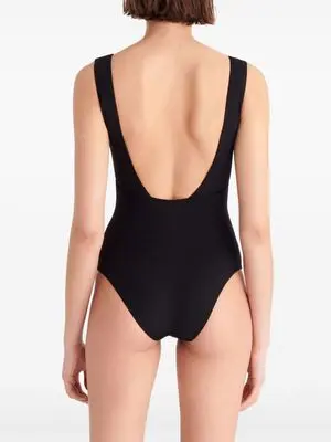 ERES Hold Up V-neck One Piece Swimsuit - Black
