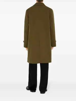 Burberry Gabardine Car Coat - Green